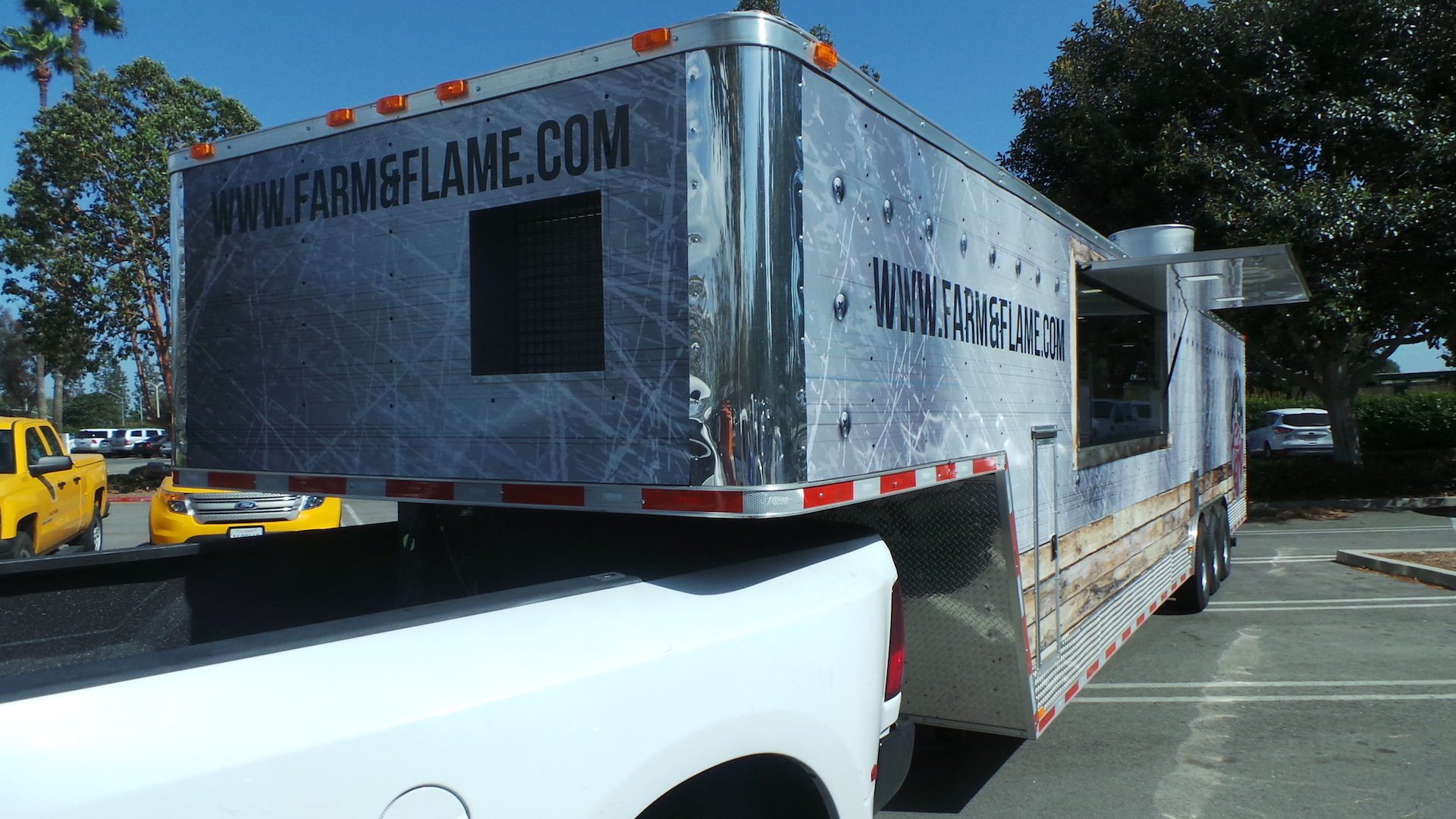 Farm & Flame Trailer LA Stainless Kings