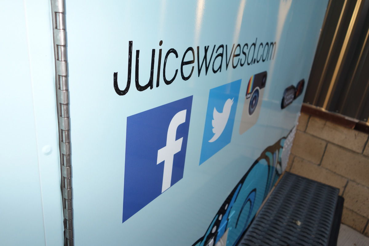 Juice Wave Food Truck LA Stainless Kings
