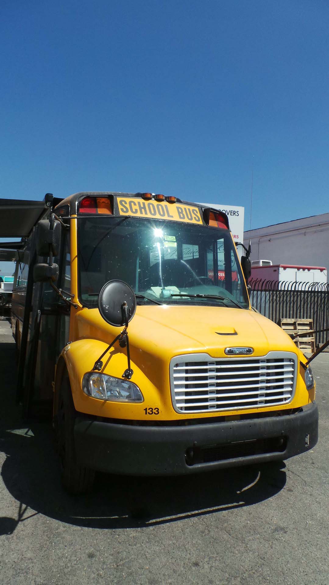 School Bus Food Truck LA Stainless Kings
