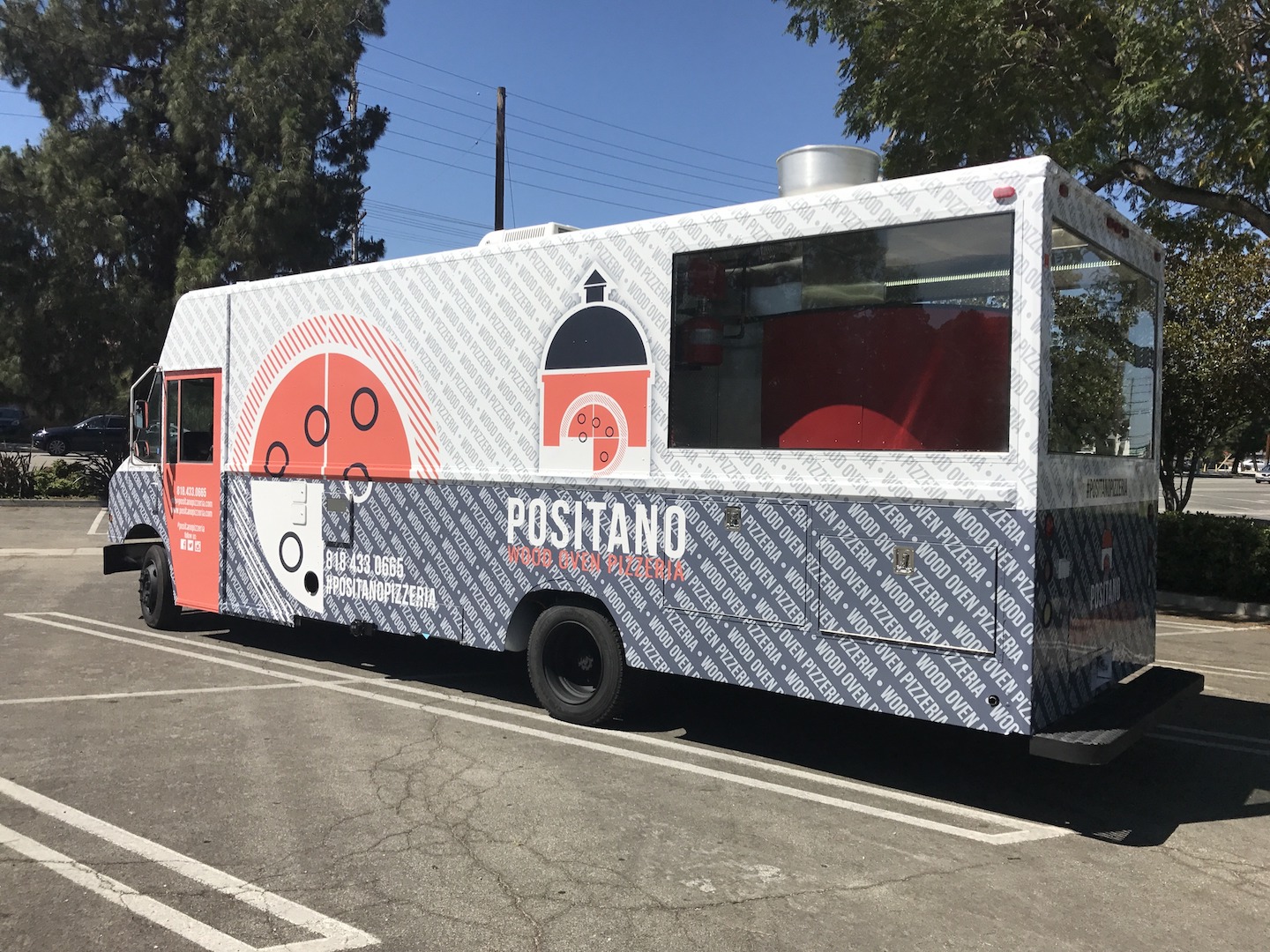 Wood Fired Pizza Truck LA Stainless Kings