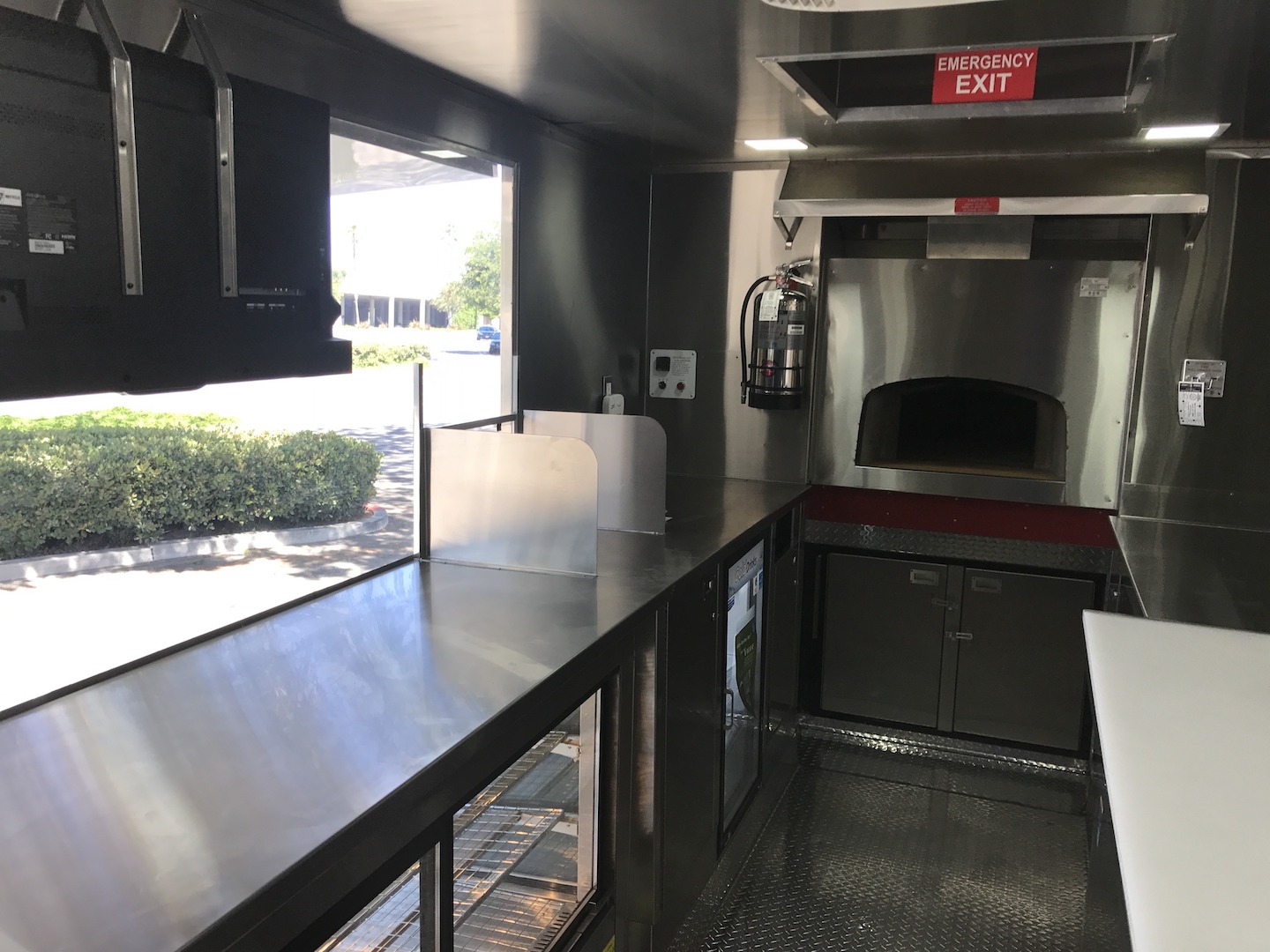 Wood Fired Pizza Truck LA Stainless Kings